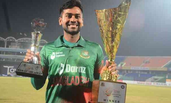 Miraz named in ICC ODI Team of the Year 2022