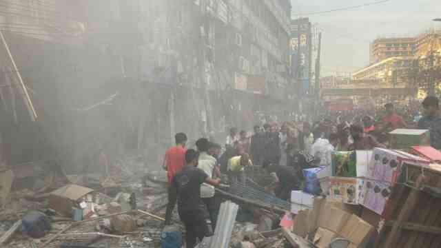 Massive explosion in Gulistan leaves 17 dead, over 60 injured